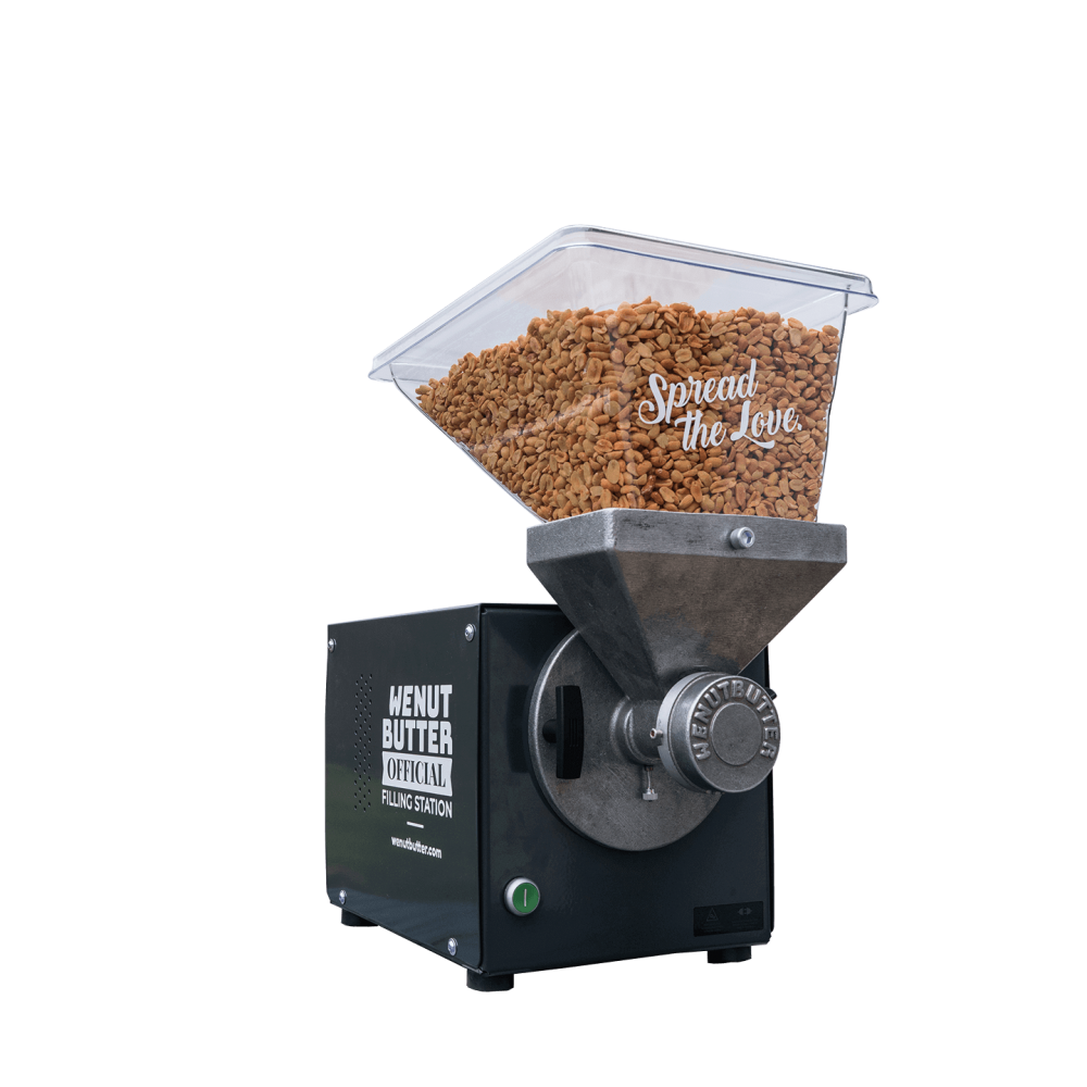 WEnutbutter machine suite | Handmade nut butter mills | Worldwide shipping